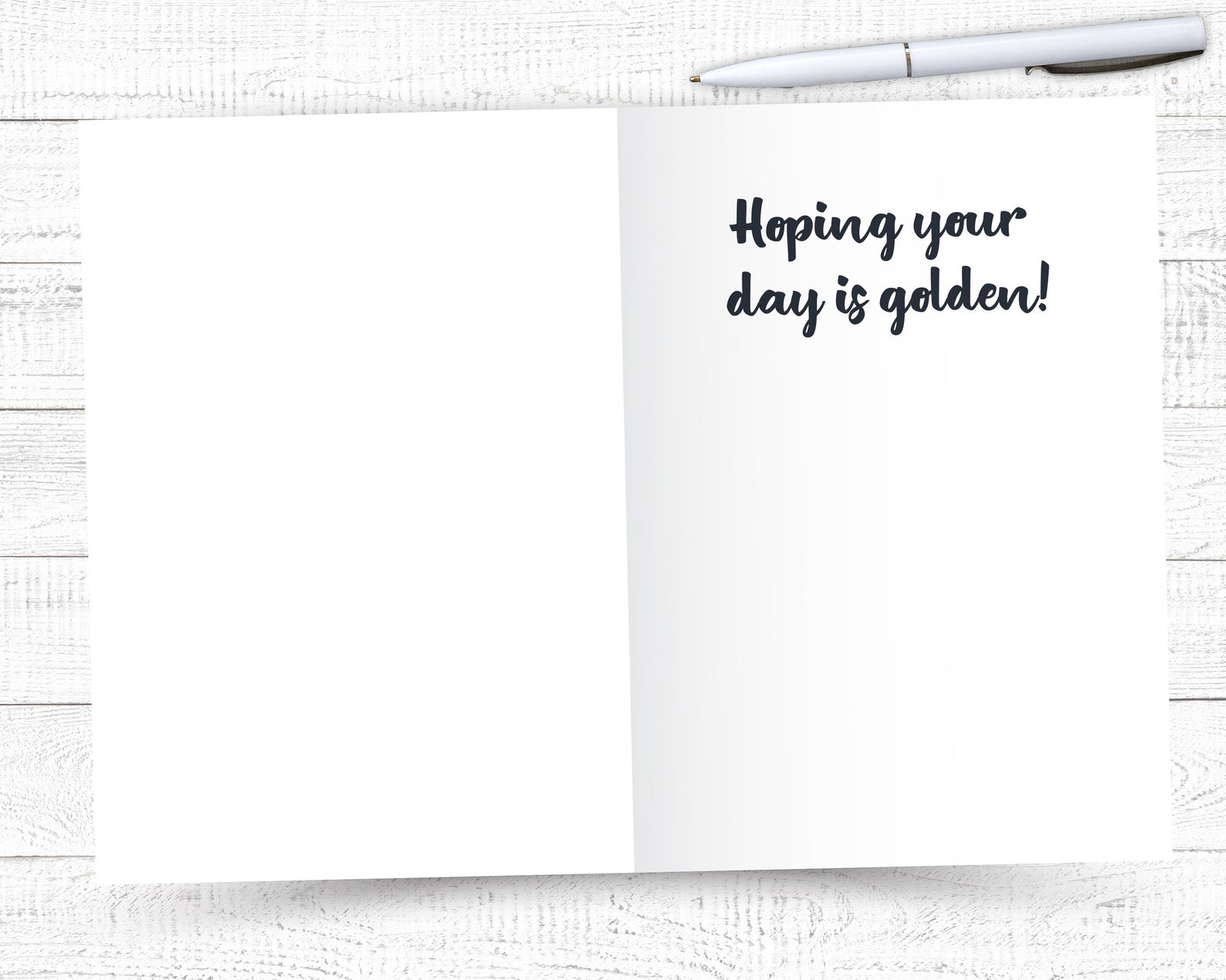 Golden Birthday Card, PRINTABLE Birthday Card, Happy Birthday Card ...