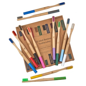 Ecoslurps Bamboo Toothbrushes - British Eco-friendly Family Toothbrush ...