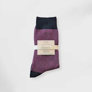New Wine Colour * Men's Luxury Jacquard Socks, High Quality, Suit Socks ...