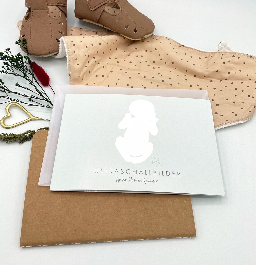 Ultrasound Images Storage Folder B-stock - in DIN A6 With Insert and ...