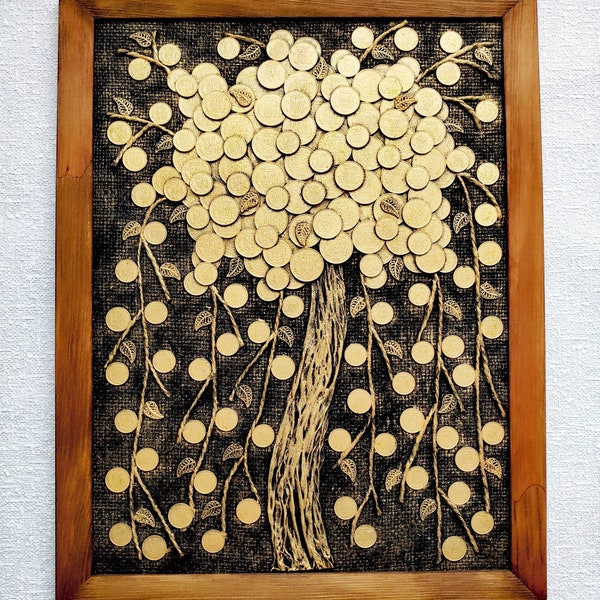 Money Tree Painting - Etsy