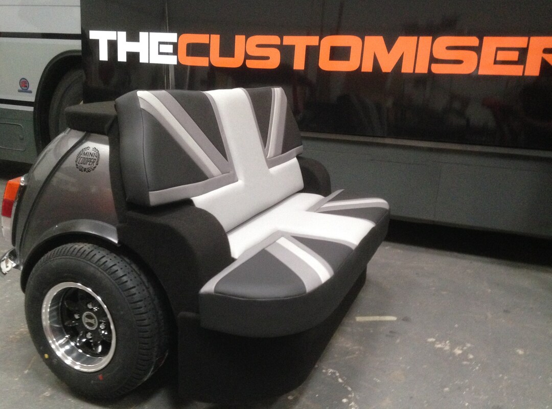Retro Union Jack Sofa Mini Cooper Couch - Etsy.de