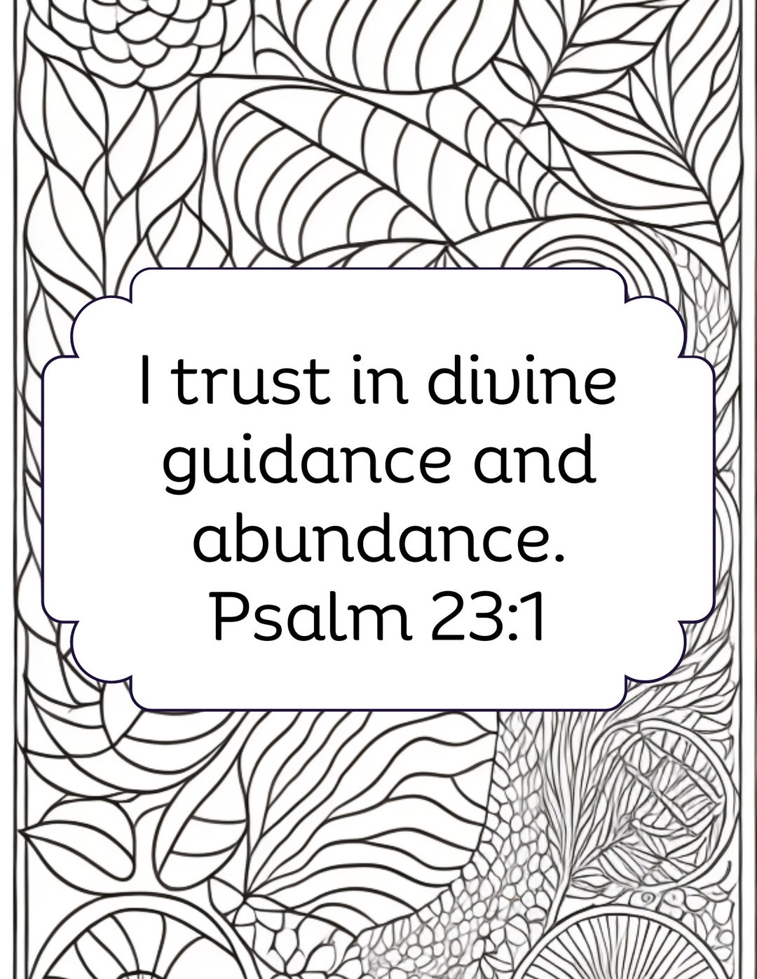 20 Scripture Based Affirmation Coloring Pages (digital Download) - Etsy