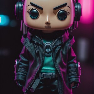 Cyberpunk Funko Pop Digital Downloads - Etsy