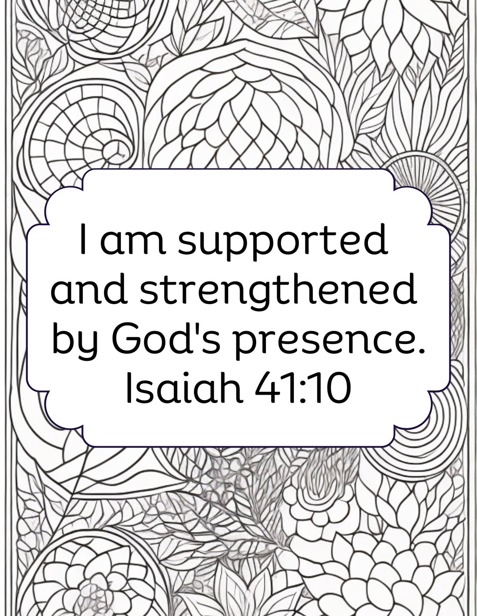 20 Scripture Based Affirmation Coloring Pages (digital Download) - Etsy