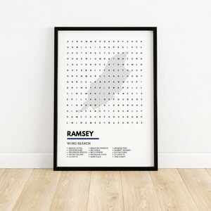 Isle of Man Crossword Puzzle Posters // Ideal for the Bathroom - Etsy