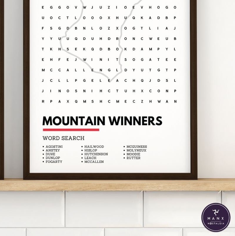 TT Crossword Puzzle Posters // Ideal for the Bathroom - Etsy UK