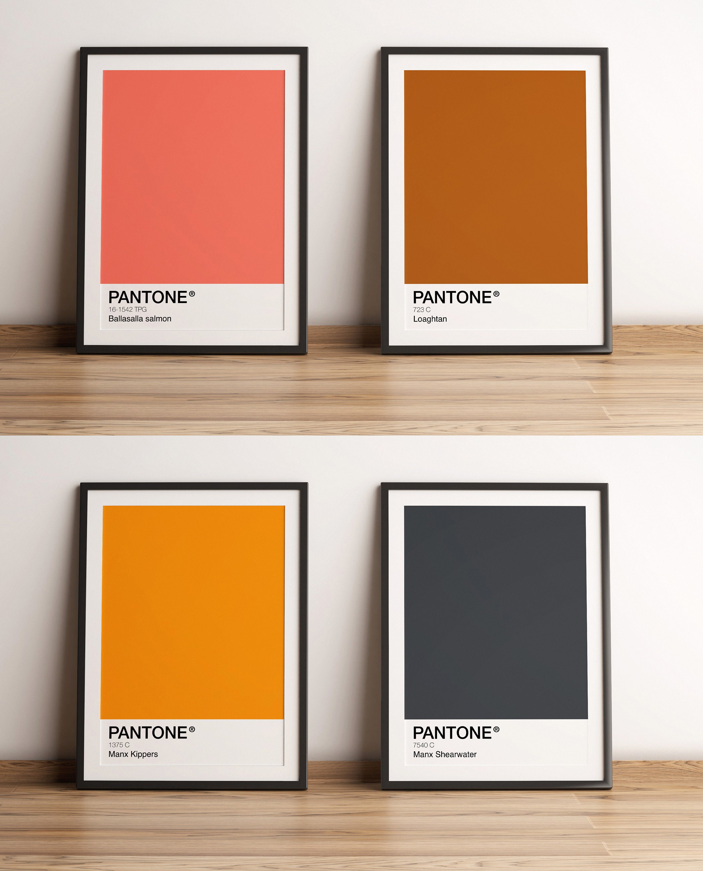 Manx Colours of Places & Objects in the Pantone - Etsy