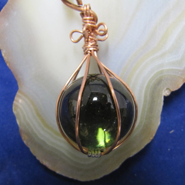 Marble Pendant - Etsy