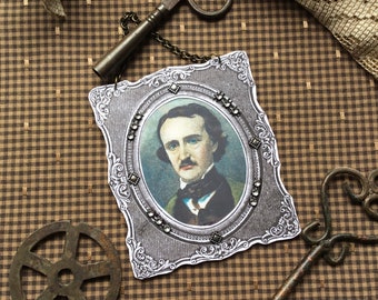 Edgar Allan Poe Ornament - Etsy