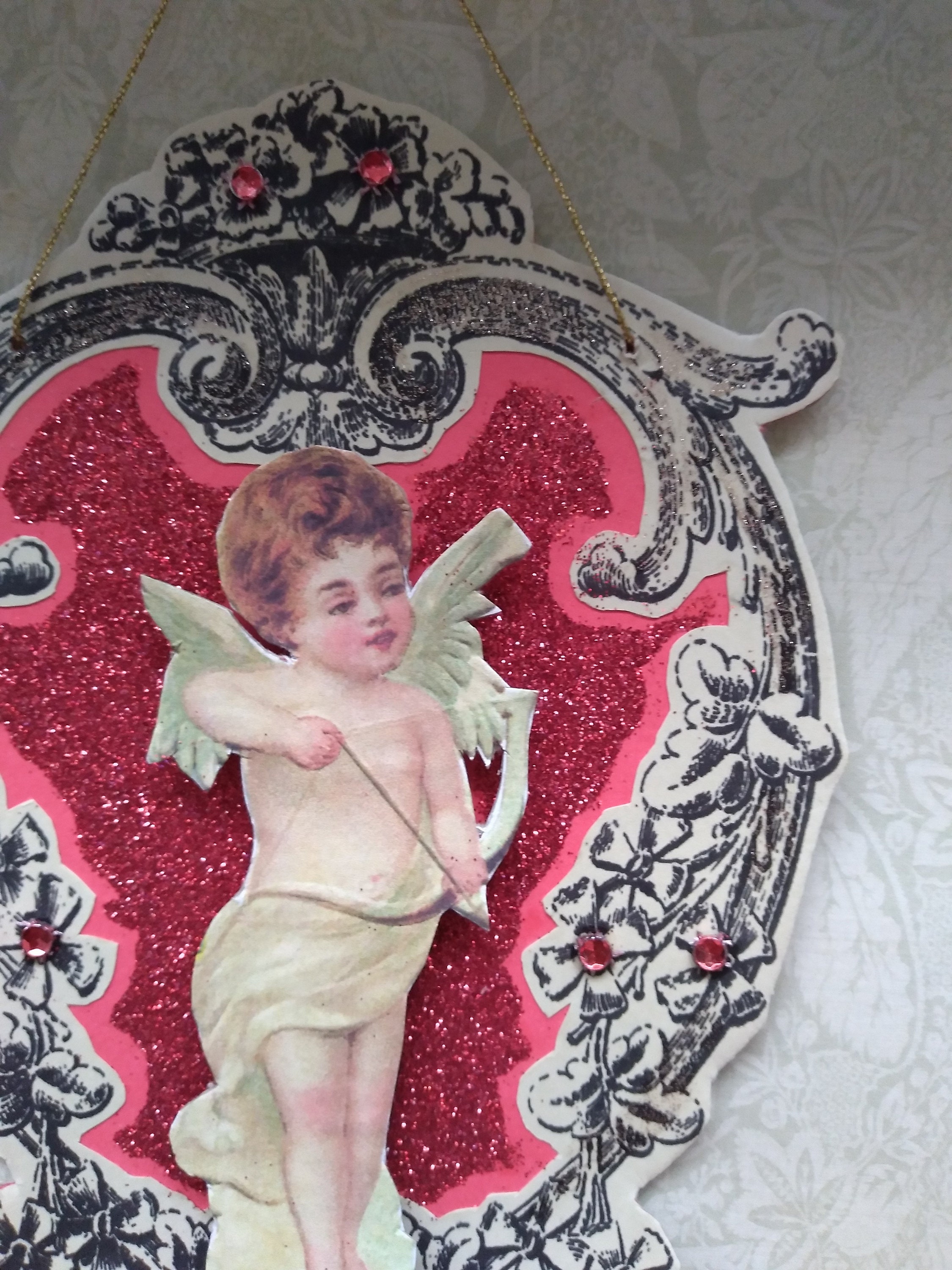 Antique Style Victorian Cupid Ornament/ Victorian Angel - Etsy