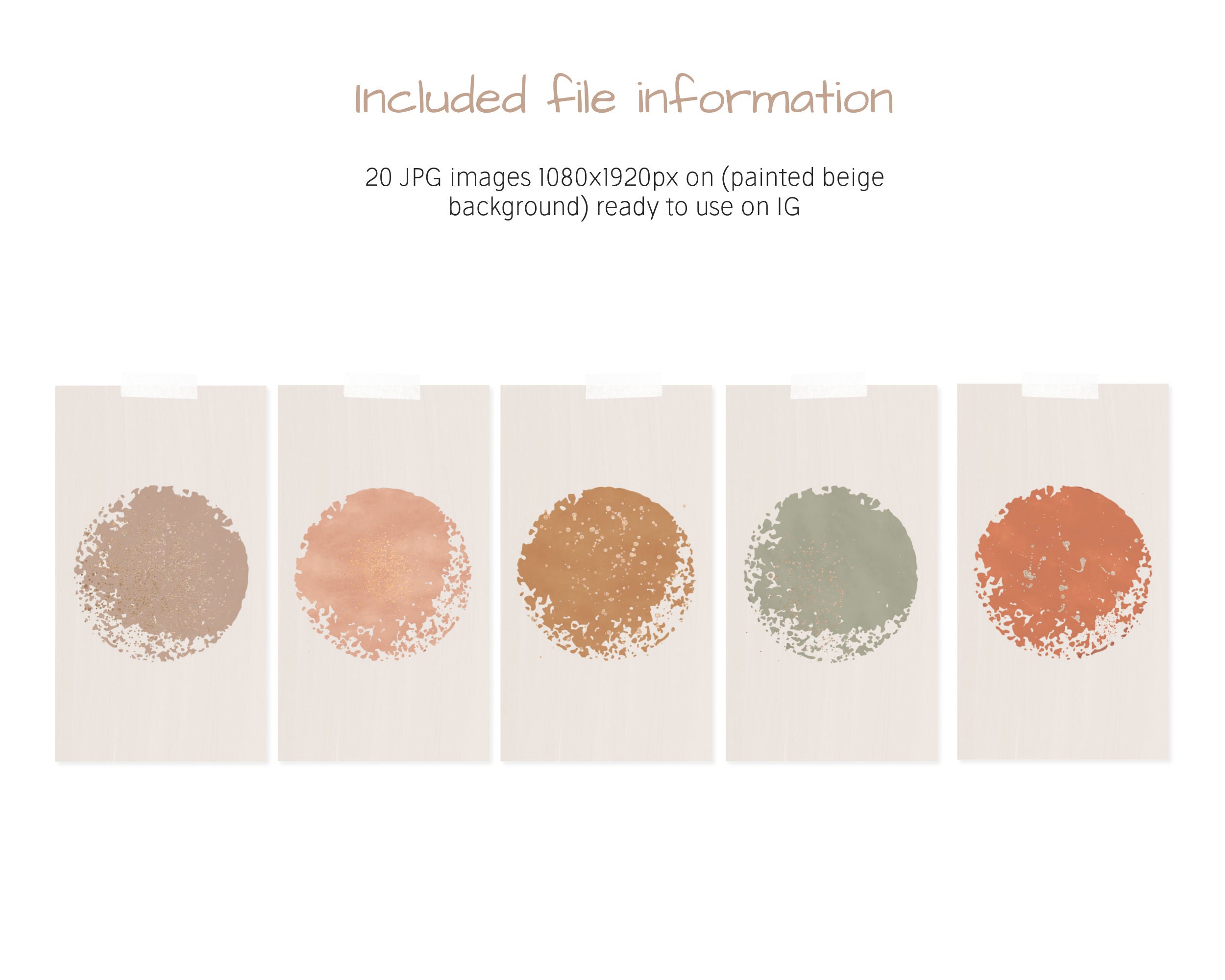 Boho Instagram Cover Icons Set of 20 Instagram Story Covers - Etsy