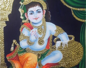 Bal Gopal Painting - Etsy