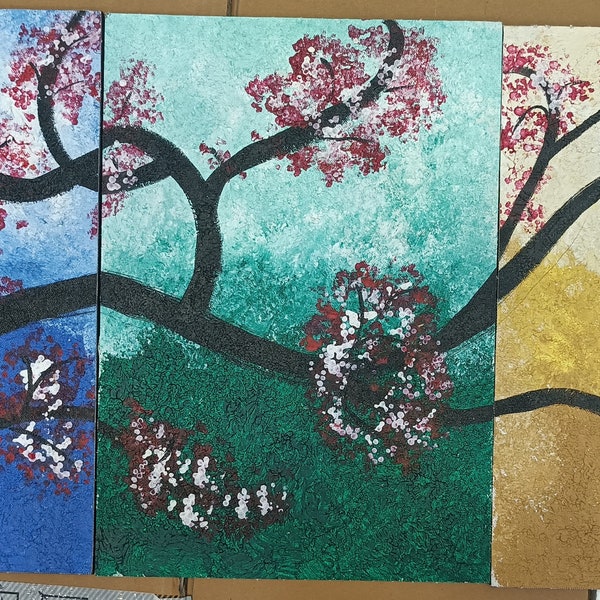 3 Panel Canvas - Etsy
