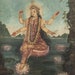 Devi Hand Painted Painting on Canvas No Frame - Etsy