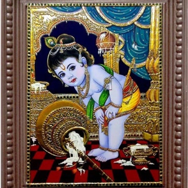 Krishna Butter Frame - Etsy