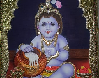 Bal Gopal Painting - Etsy