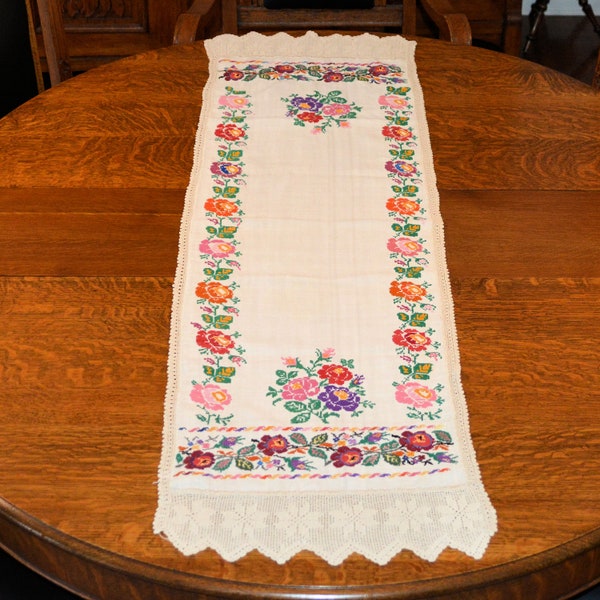 Needlepoint Table - Etsy