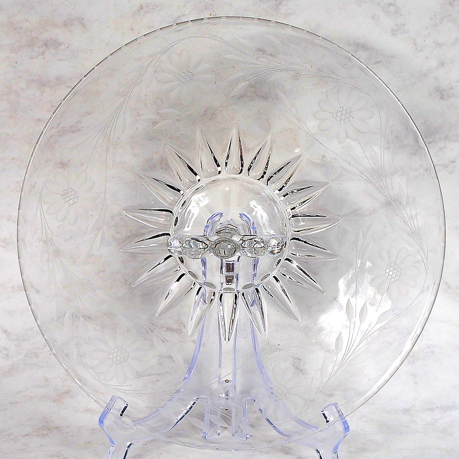 Hughes Cornflower Center Handled Dessert Serving Dish - Etsy UK