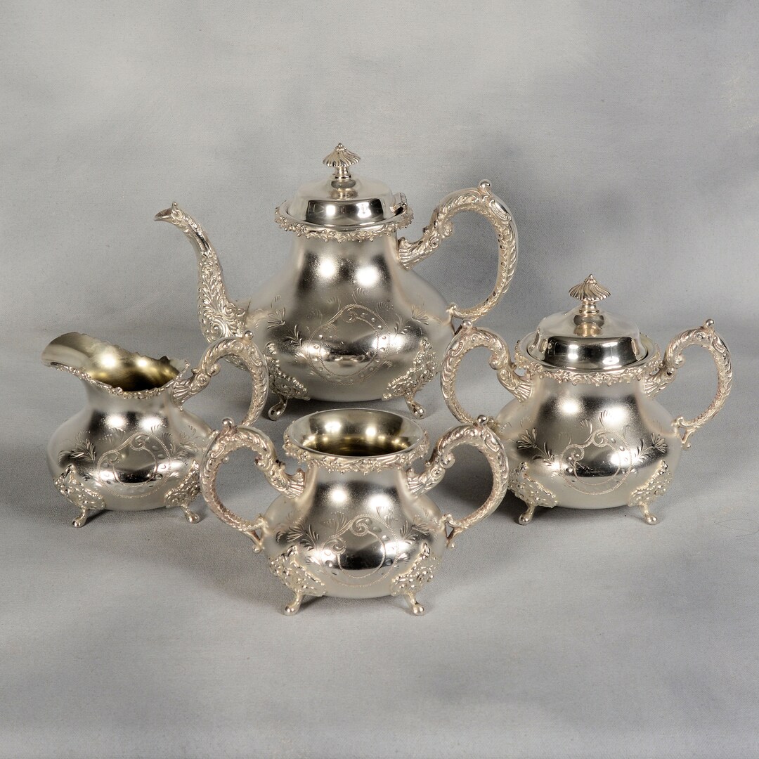 Toronto Silverplate Company Tea Set - Etsy