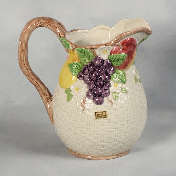 Hand Painted Pitcher - Etsy