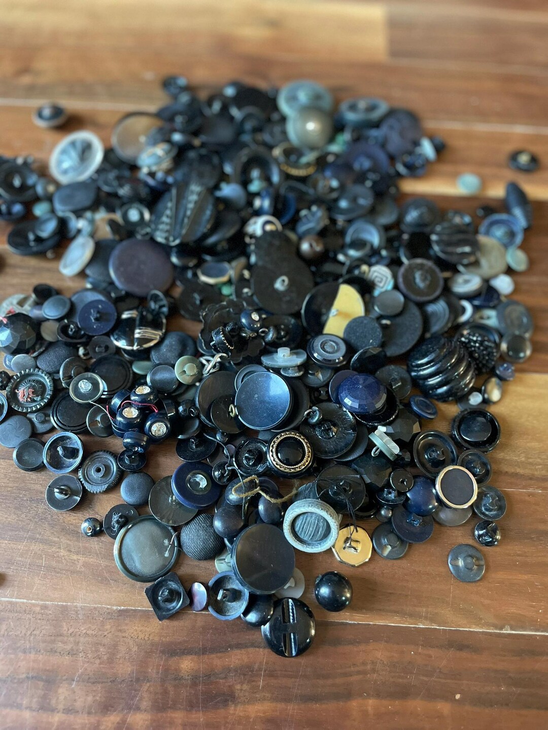 Bulk Shank Lot: Dark Tones. Sewing Shanks, Craft Buttons - Etsy
