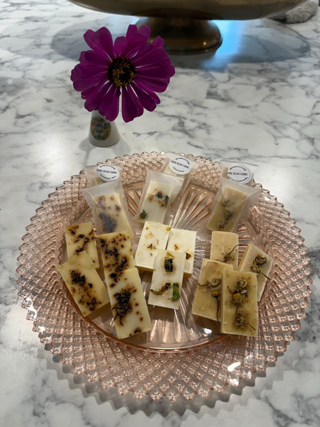 Mini All-natural Soap Bars: Travel Size Guest Soaps for Airbnb ...