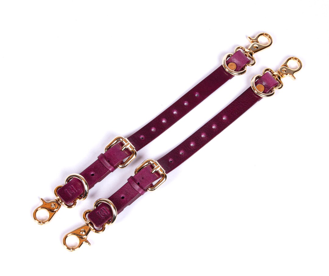 Handmade Leather Garters, Adjustable Garters, Restraints - Etsy