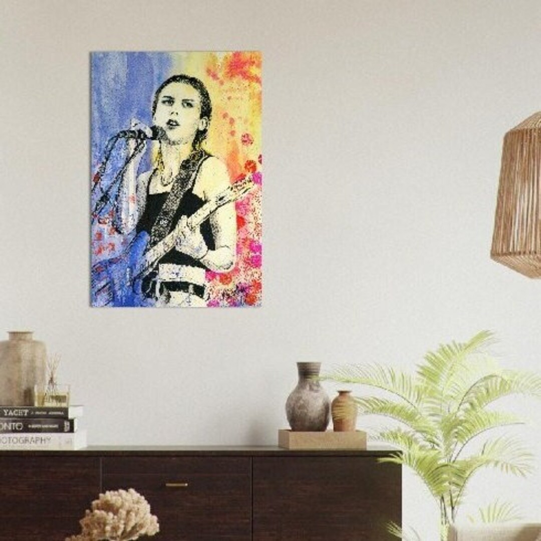 Ellie Rowsell Print on Canvas and Paper - Music Art Decor - Various ...