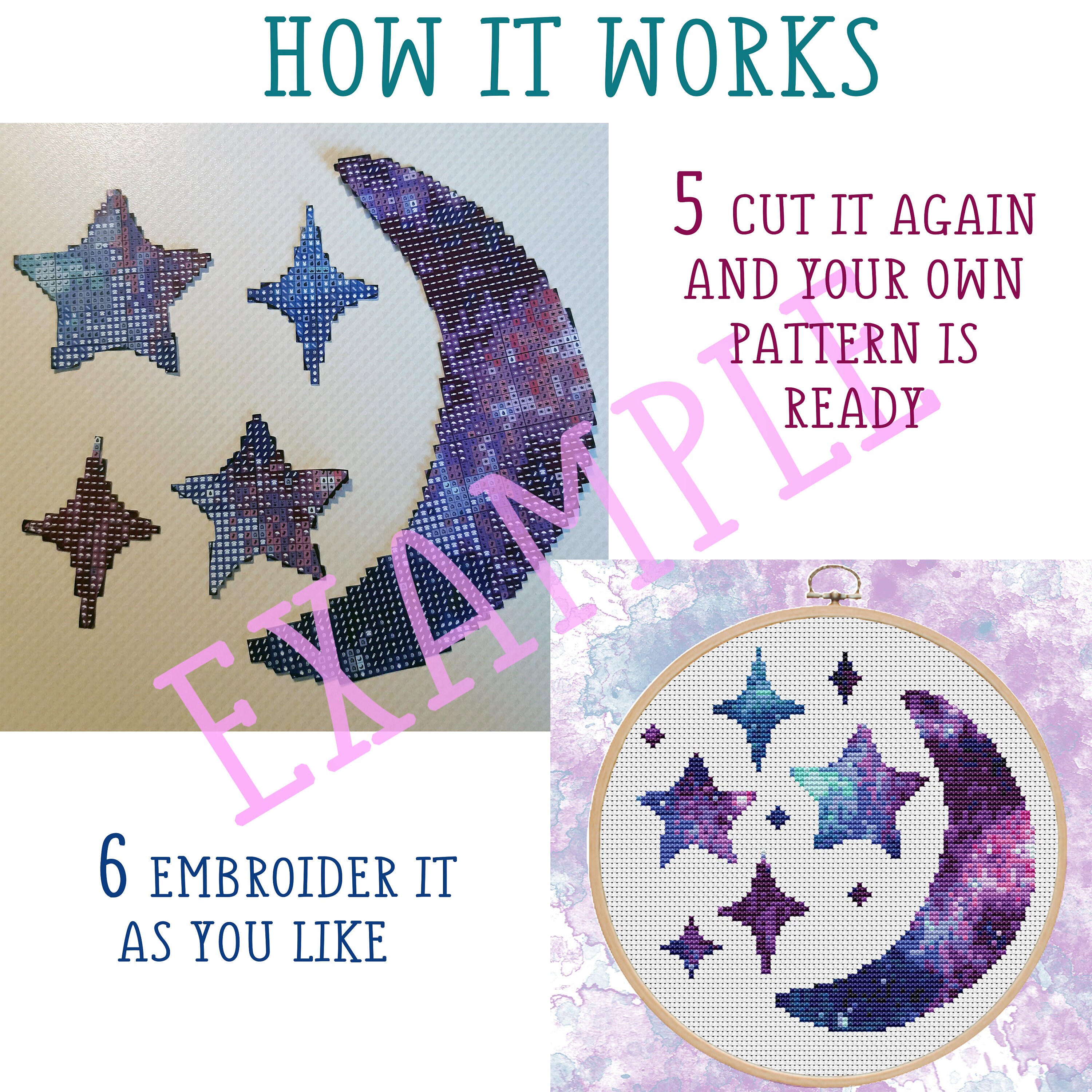 Roses Texture. Cross Stitch Pattern. PDF | Etsy