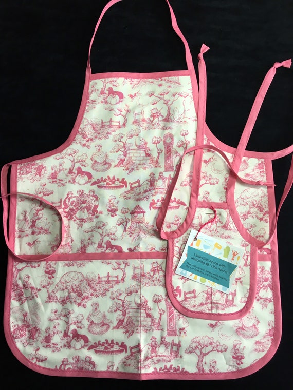 Victorian Style Nursery Rhyme Cooking and Crafting Apron Set - Etsy