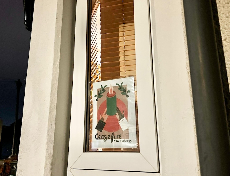 Ceasefire Now and Always Poster - Etsy