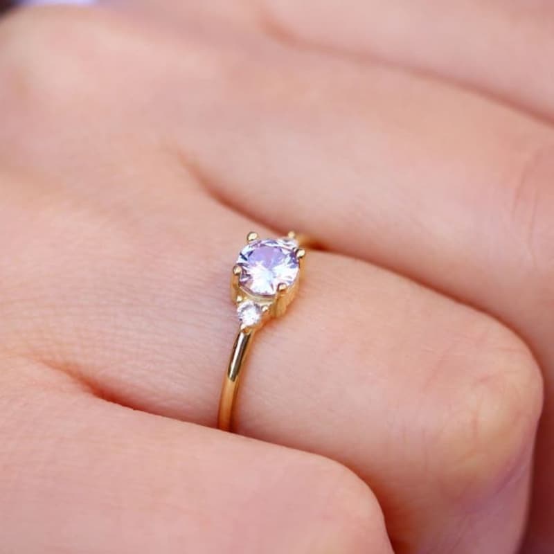 Light Purple Ring - Etsy