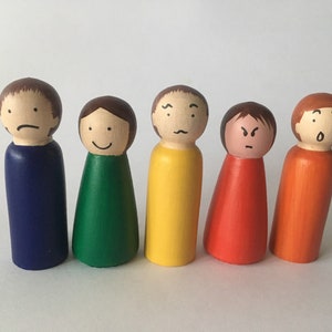Emotion/mood Dolls Inspired by Montessori - Etsy UK