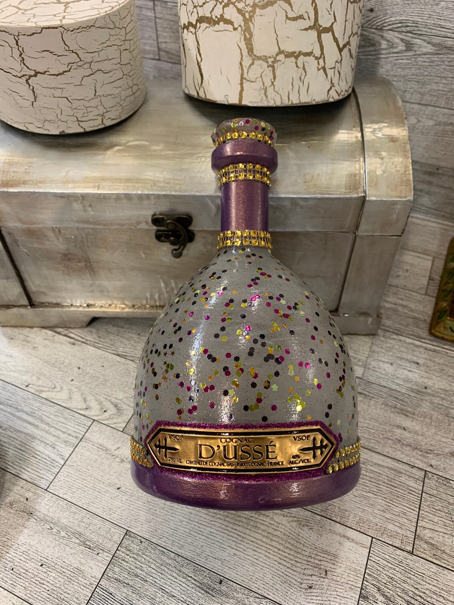 Glow in the Dark Dusse Bottle - Etsy