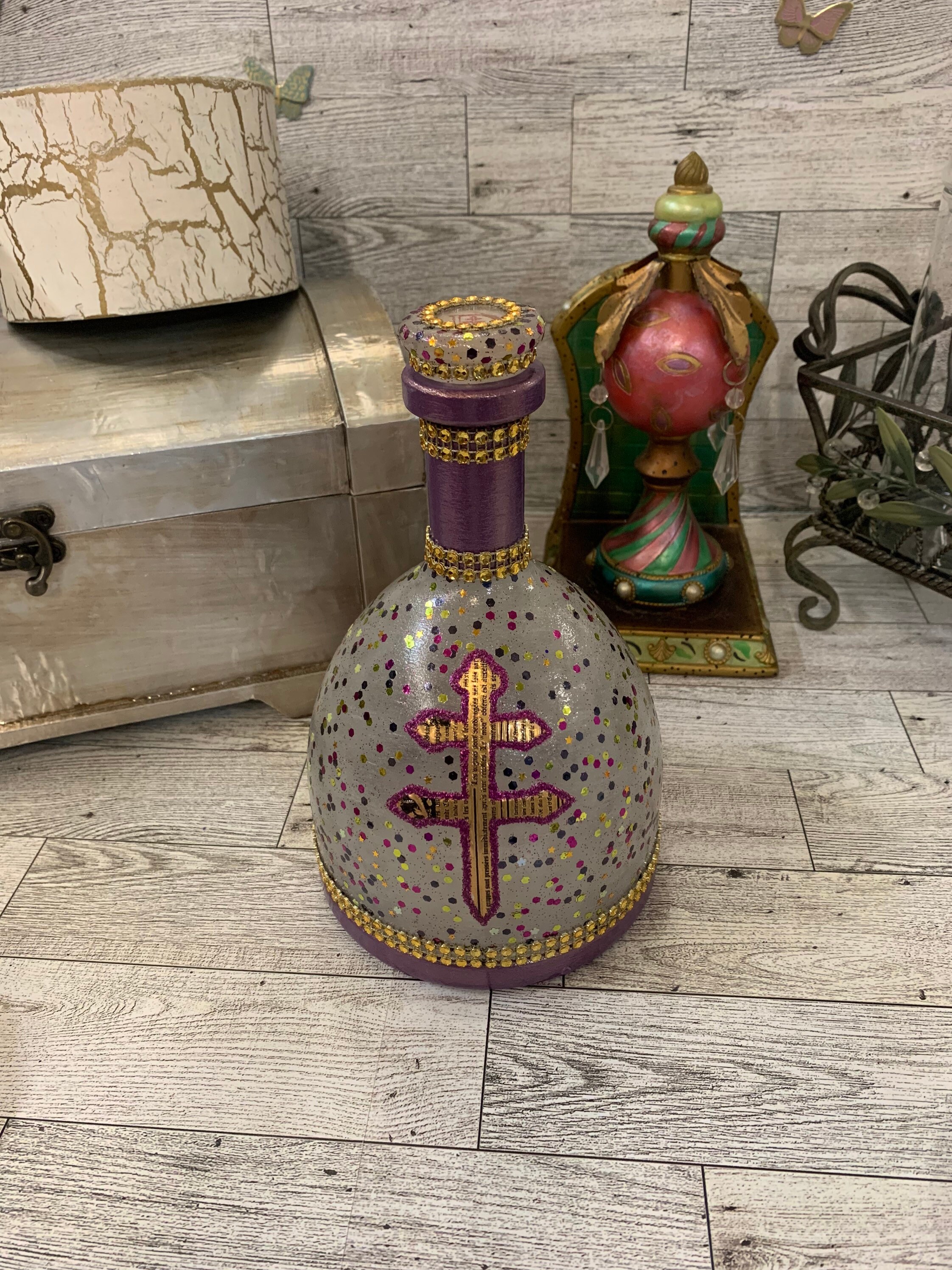 Glow in the Dark Dusse Bottle - Etsy