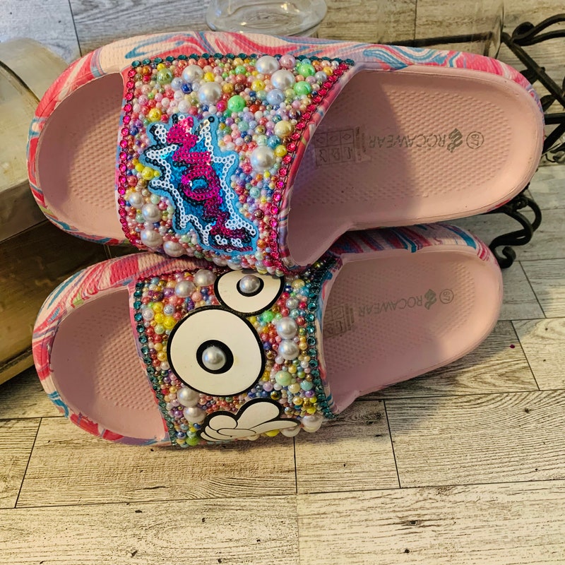 Bling Slides - Etsy