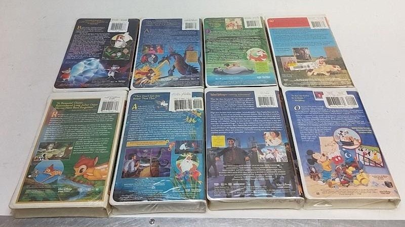 Vintage Collectible Collection of VHS Disney Tapes - Etsy