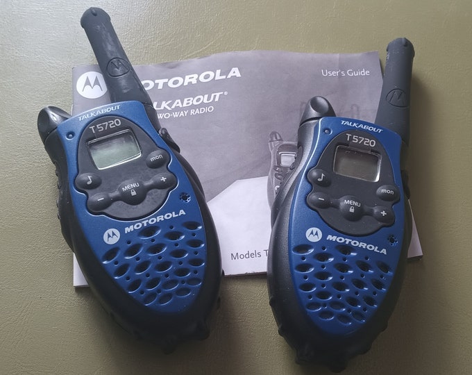 Classic Motorola Walkie Talkies Units - Etsy