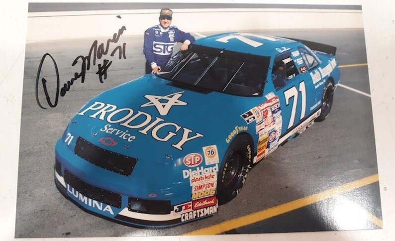 Signed Photo David Alan Marcis Race Car Driver - Etsy