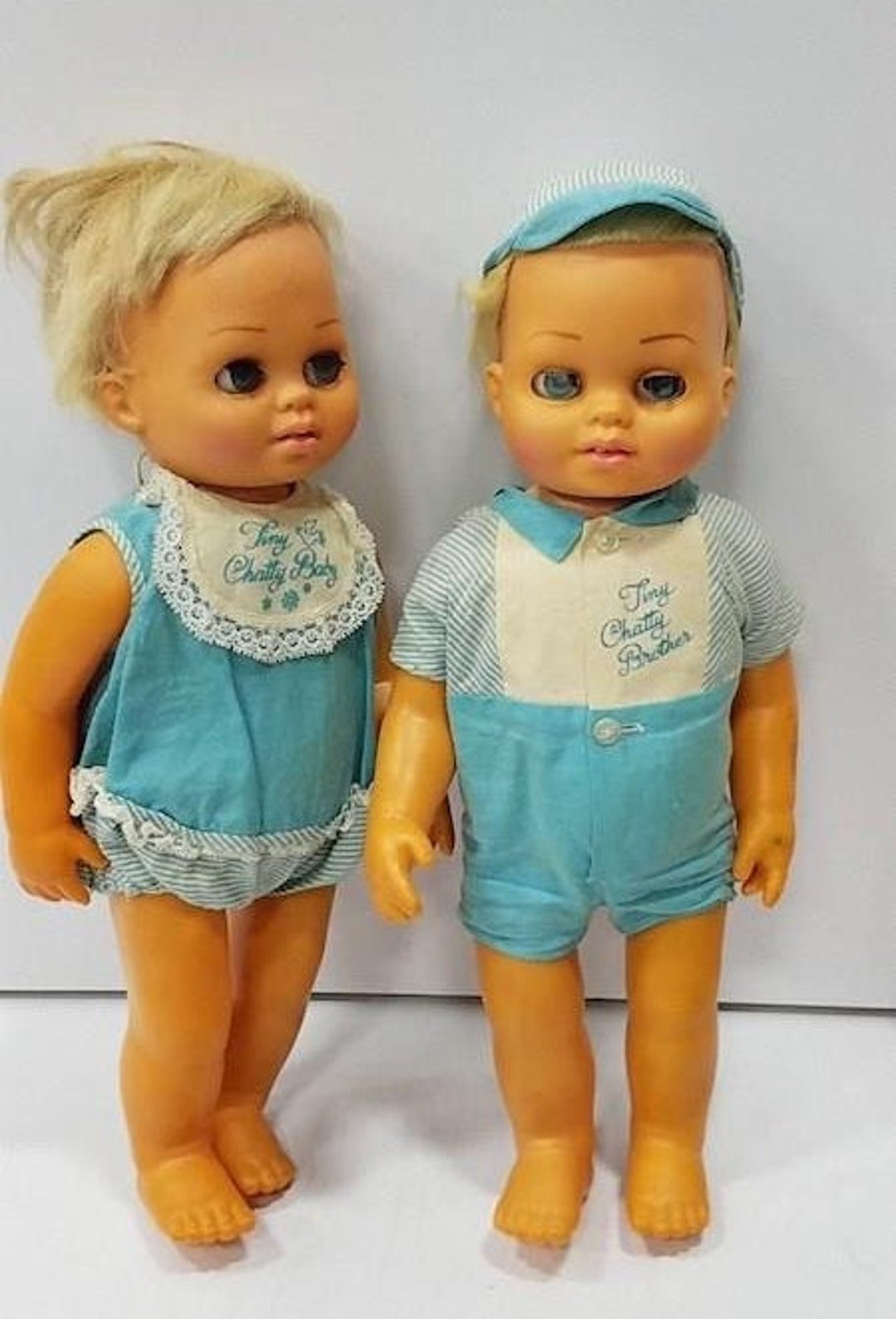 Antique Brother and Sister Dolls - Etsy