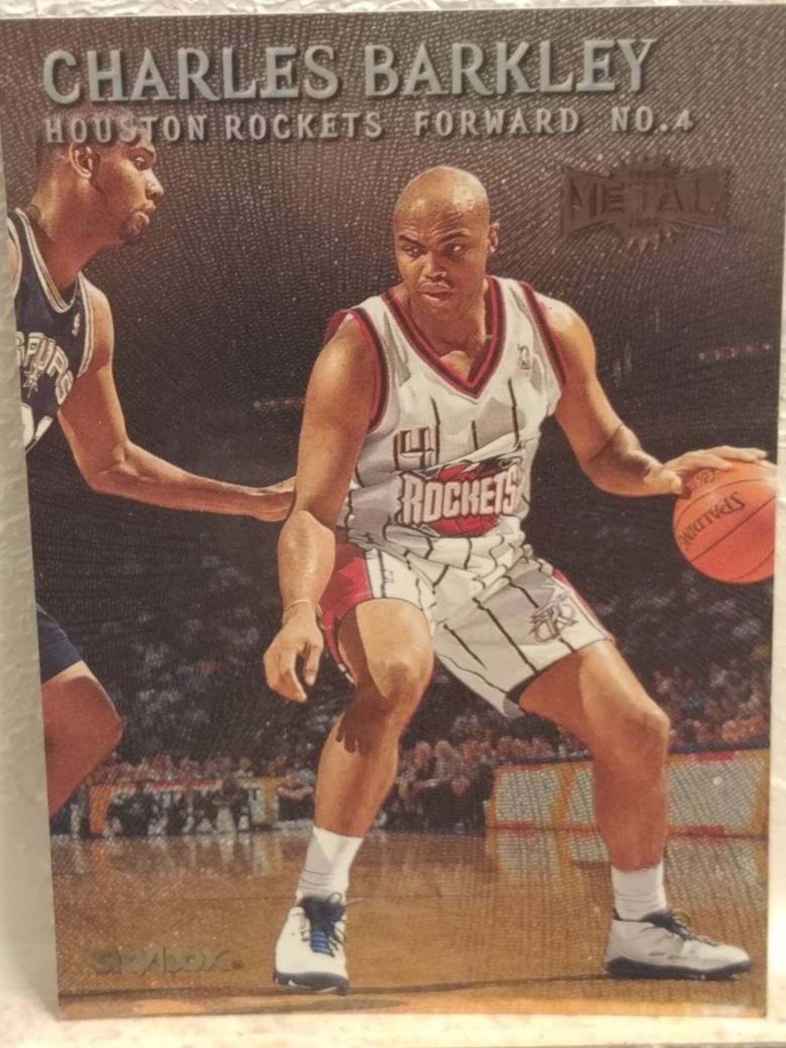 1999-00 Skybox Metal 17 Charles Barkley Houston Rockets - Etsy