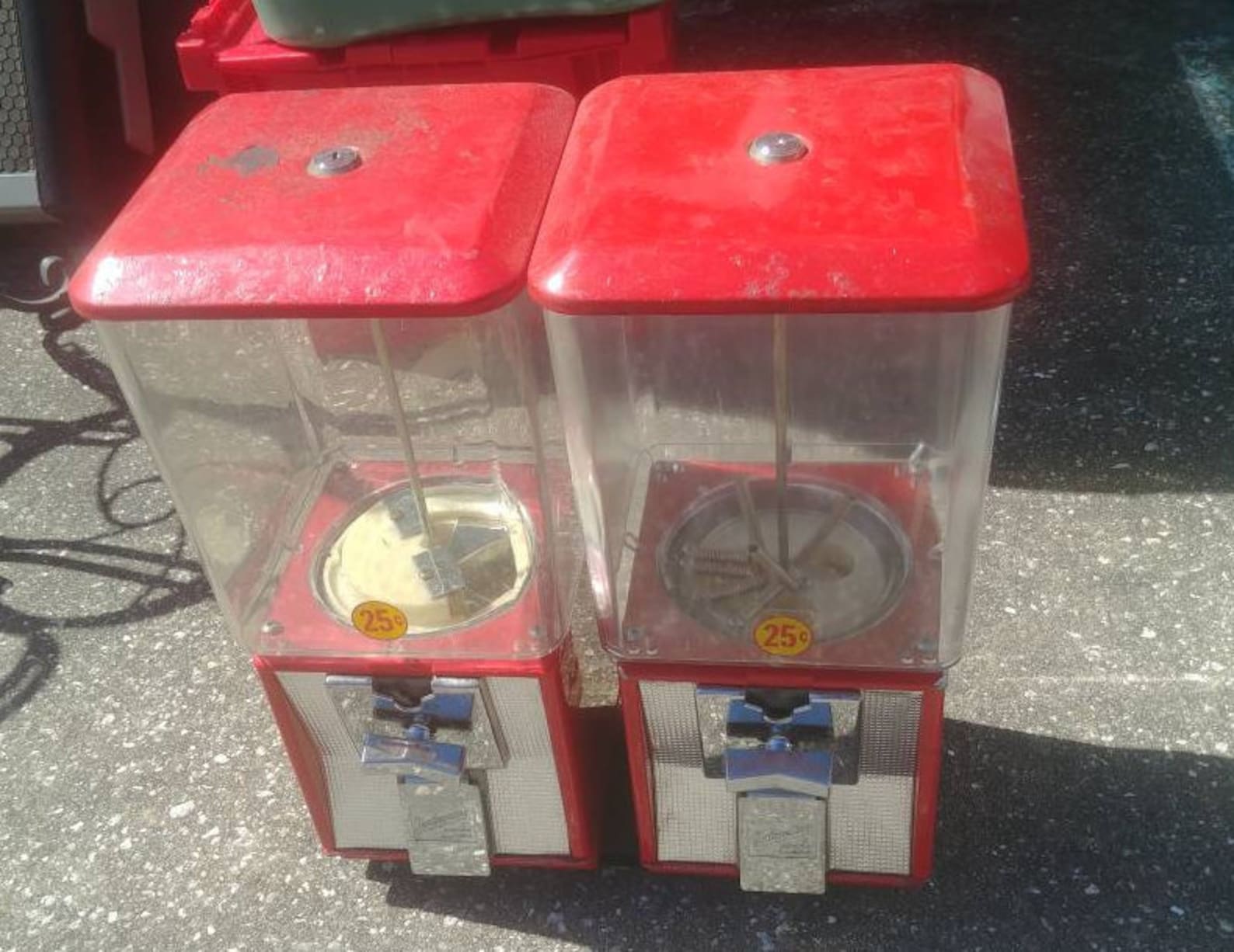 Antique Classic Double Gumball Machine - Etsy