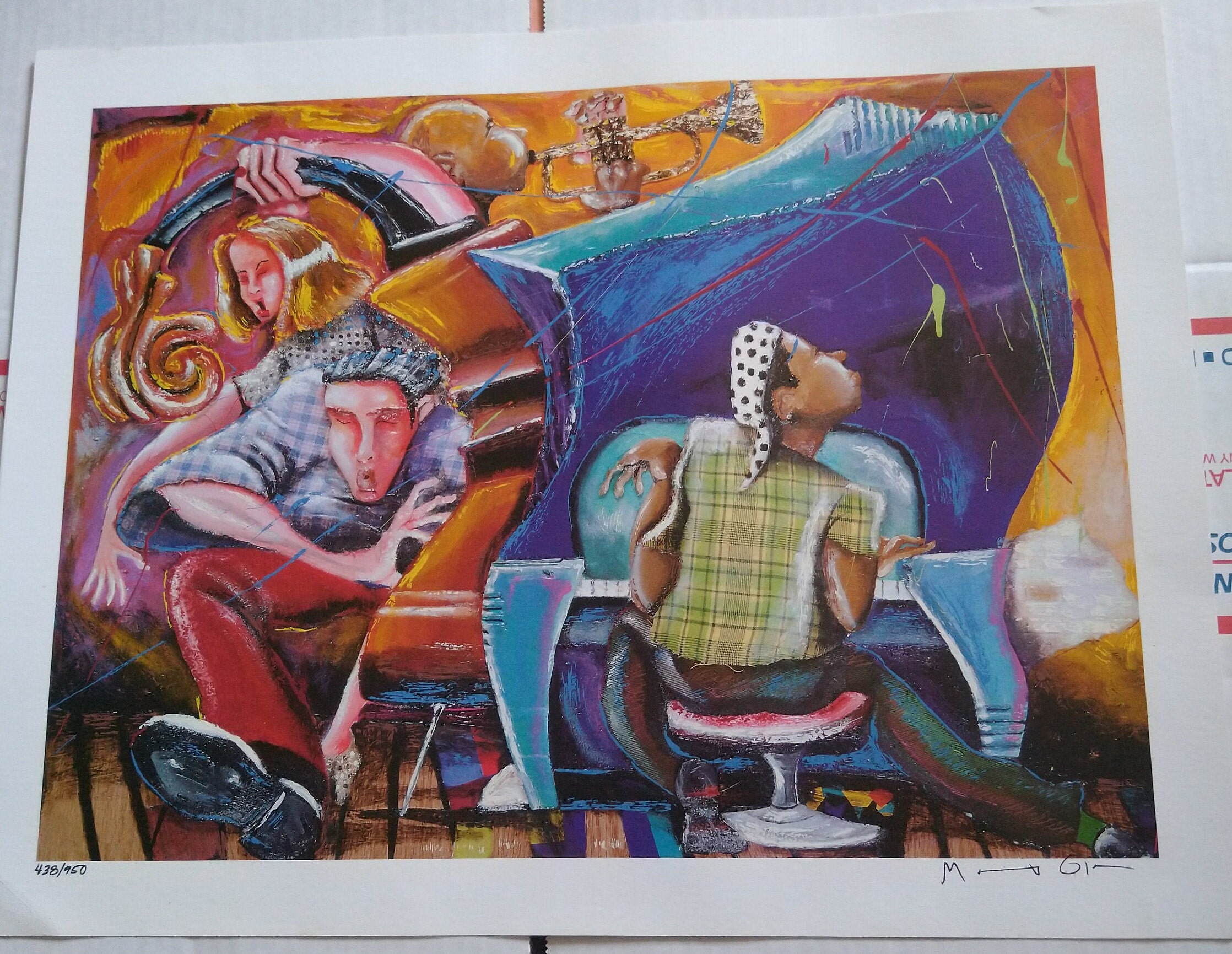 Marcus Glenn Lithograph - Etsy