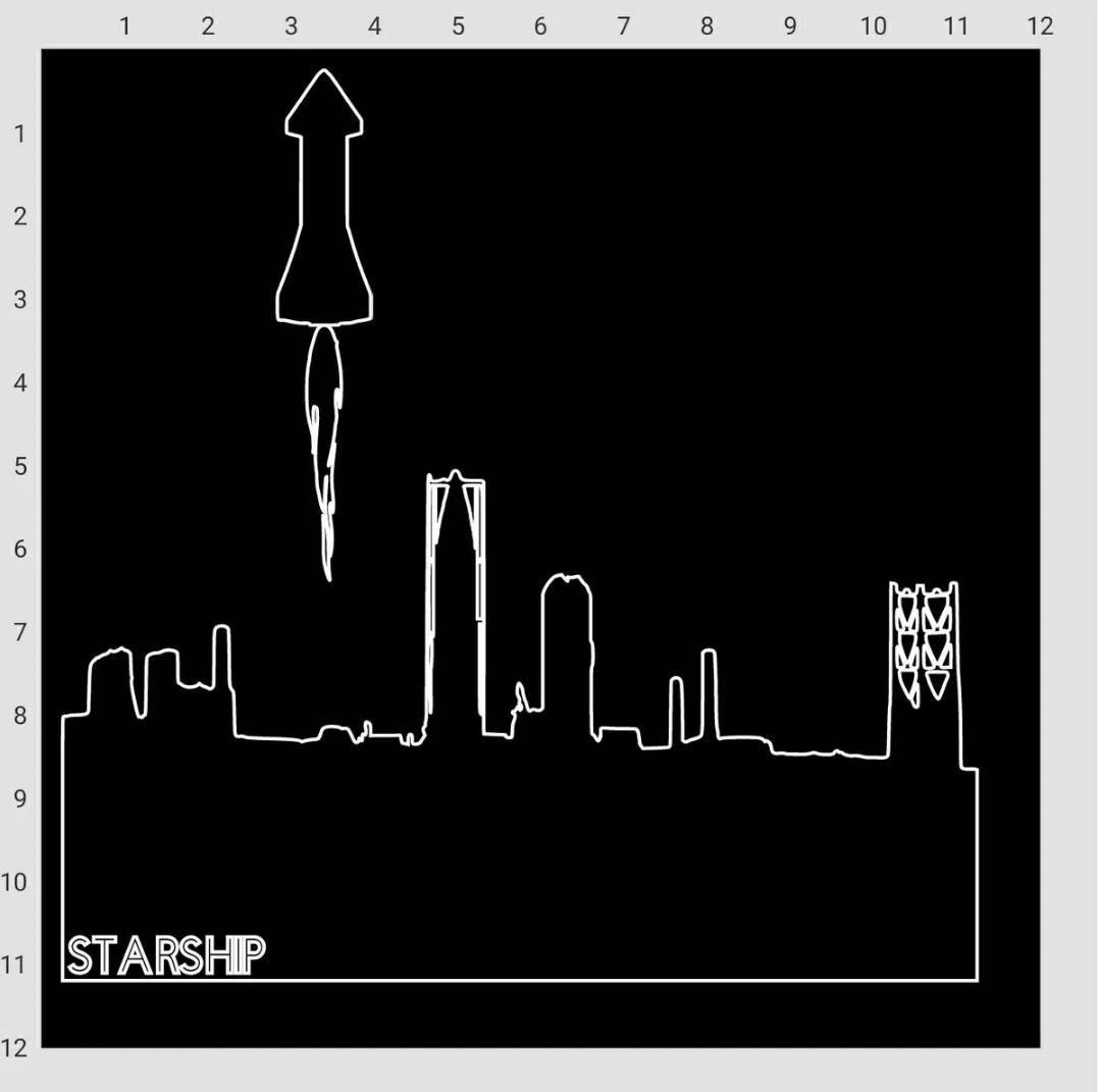 Starship Launch Pad Custom Decal Stickers - Etsy