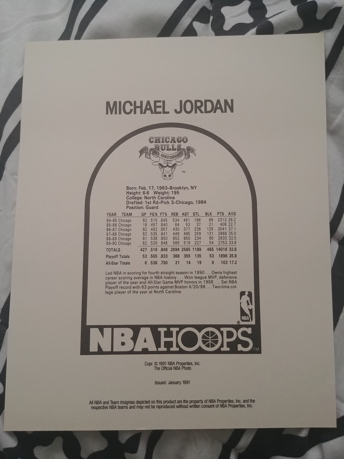 NBA Photo Card michael Jordan - Etsy