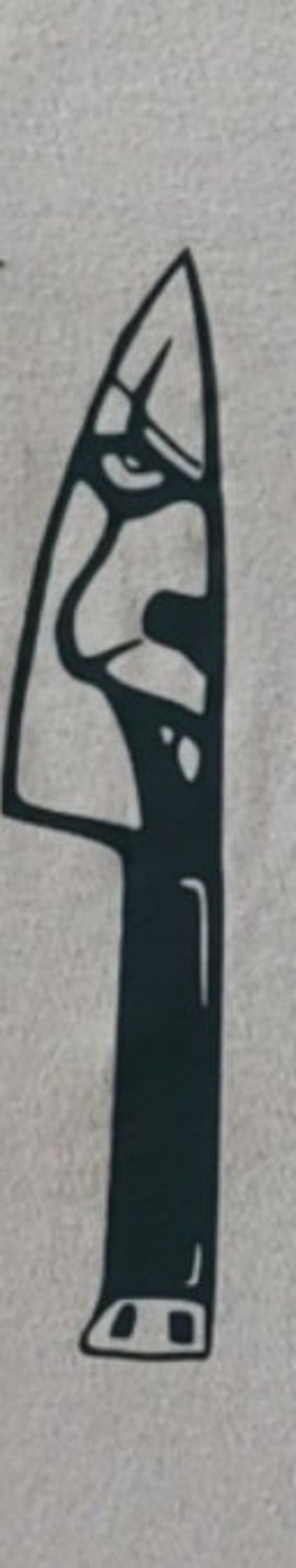 Classic Pennywise the It Clown Knife Iron-on - Etsy