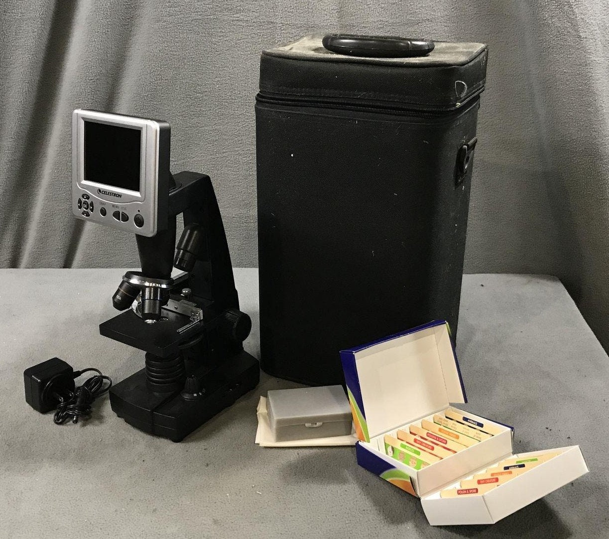 Celestron Digital Microscope With Slides Etsy