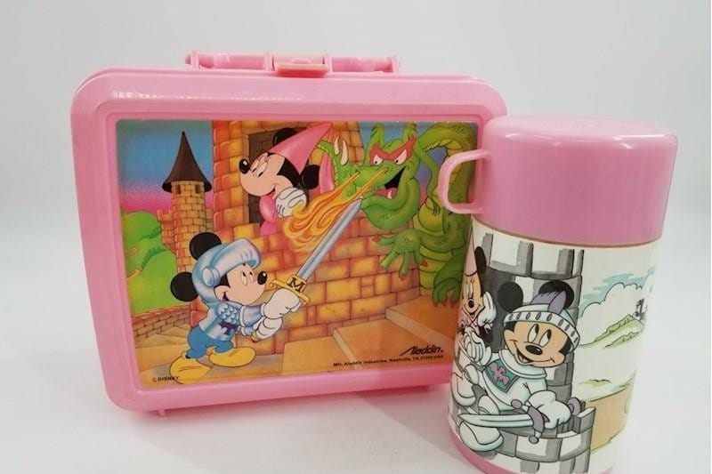 Vintage Disney Collectible Lunch Box With Thermal - Etsy