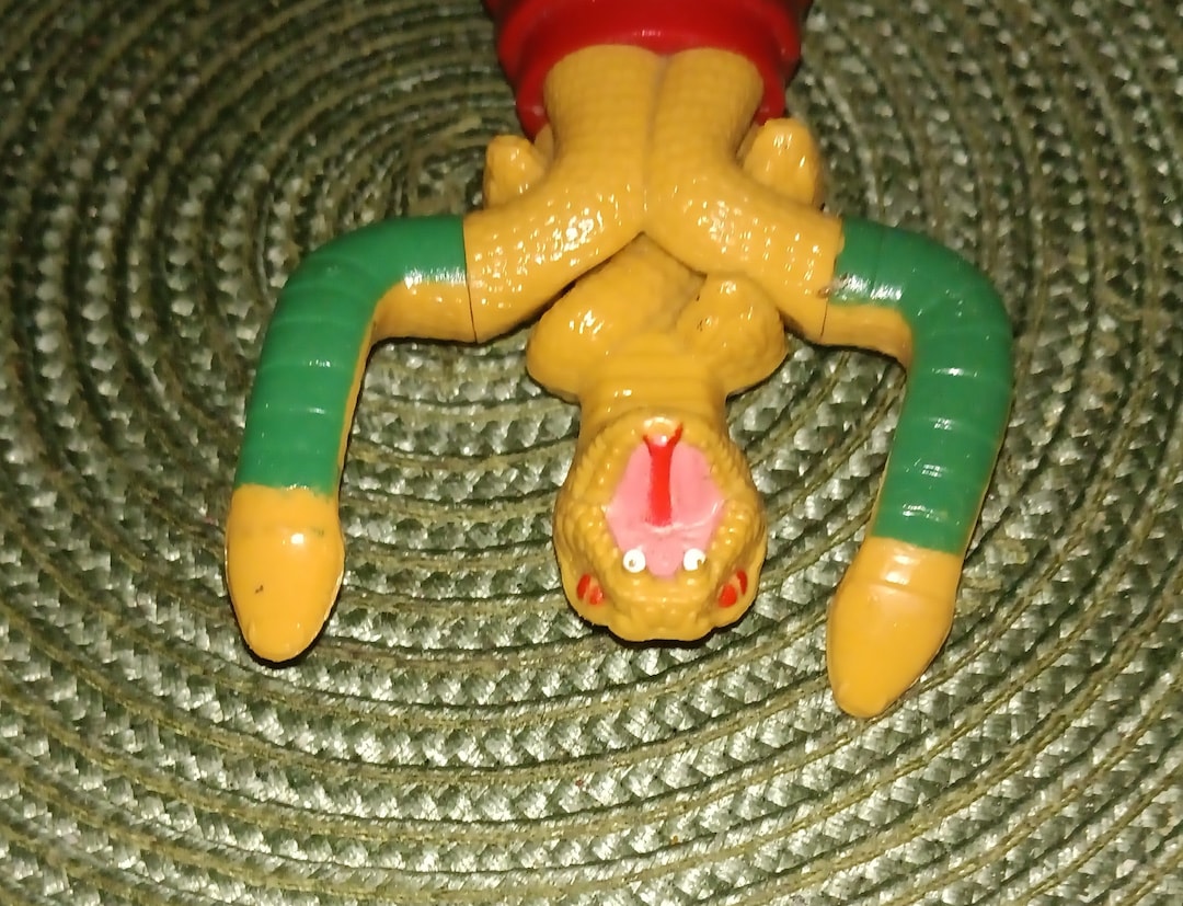 Vintage Snake Man Figure - Etsy